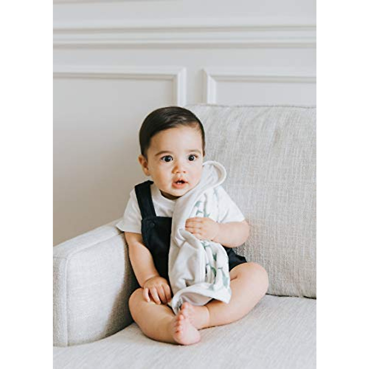 Copper Pearl 3-Layer Knit Security Blanket Set Sized 16" x 16" 2-Pack Pacific