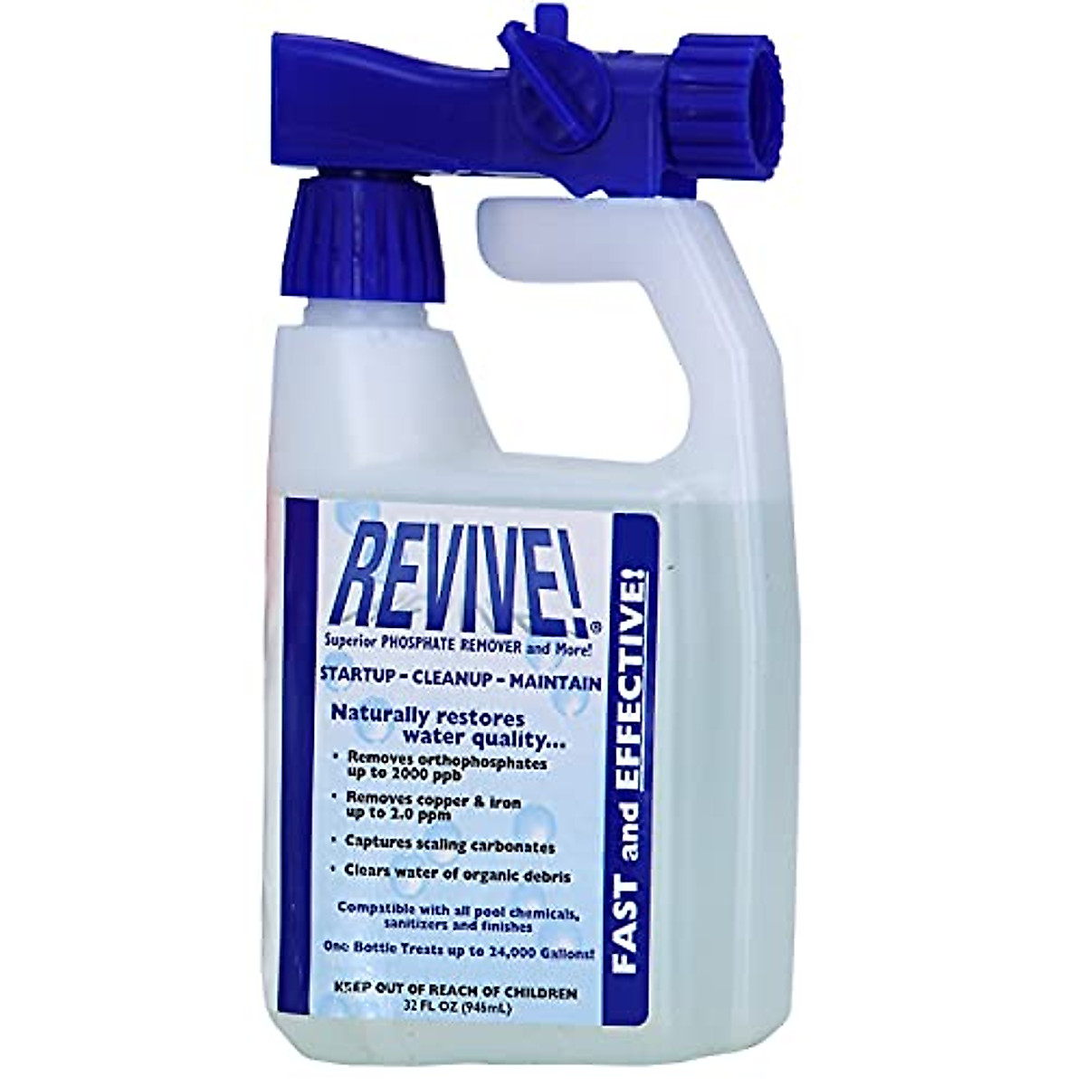 REVIVE! Swimming Pool Phosphate and Algae Remover Chemical for Pools ...