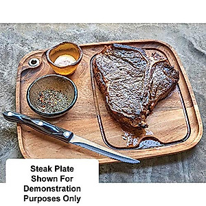 Circle F Branding Iron for Steak, Buns, Wood & Leather