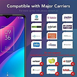 TCL 30 SE |2022| 6.52" Unlocked Cell Phone, 4+64GB Android Phone GSM Unlocked Smartphone with 50MP Camera, 5000mAh, Single SIM, US Version, Space Gray (Not Support Verizon/Boost/5G)