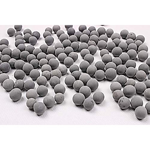 Replacement Filtration Mineral Beads Stones Balls for Filter Shower Head Showerhead 3 Kinds Red Gray White (Diameter 5-6mm)