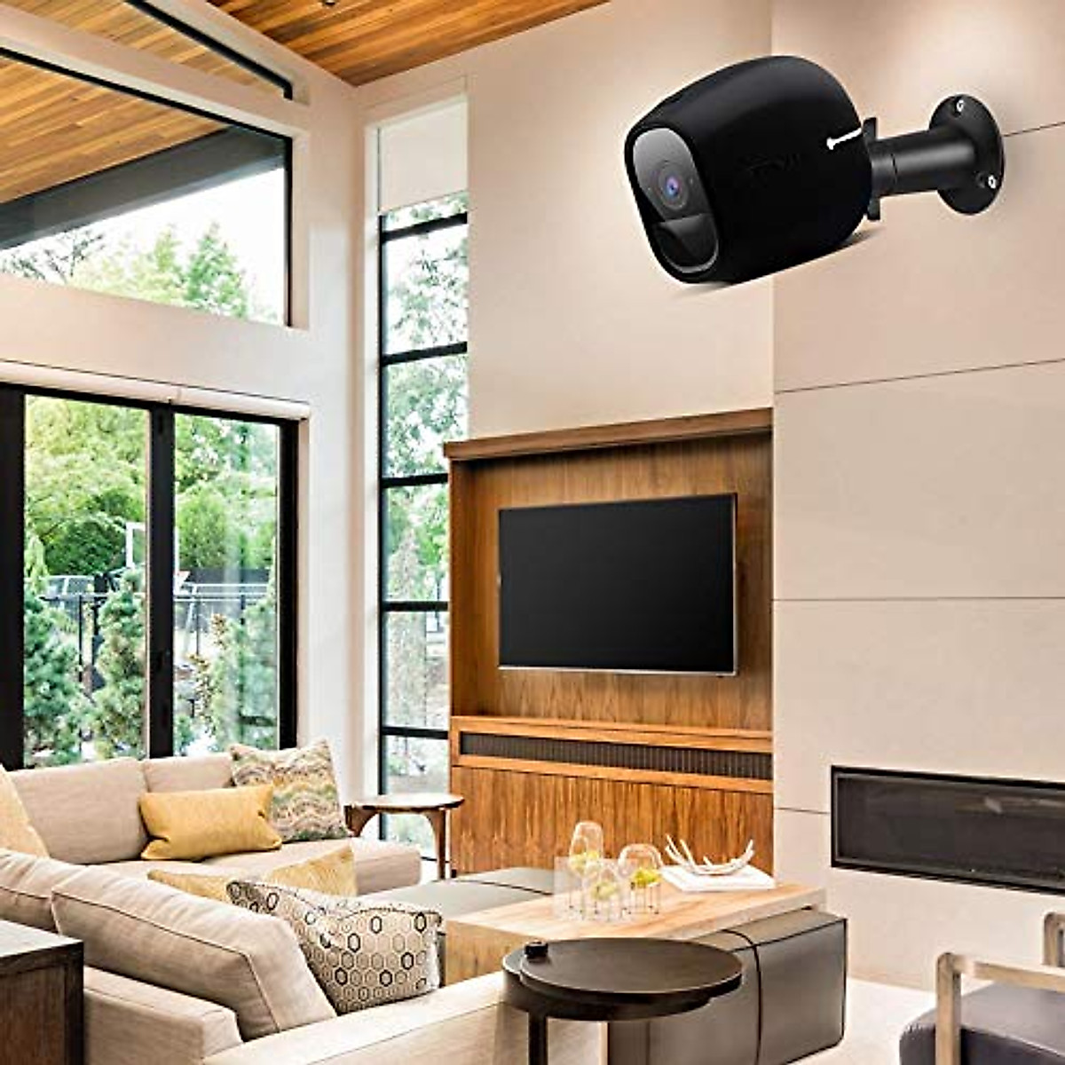 Silicone Skins Compatible for Arlo Pro and Arlo Pro 2 Cameras, Taken Protective Case Cover for Arlo Pro 2 and Pro Security Camera, for Arlo Accessories (3 Pack, Black)