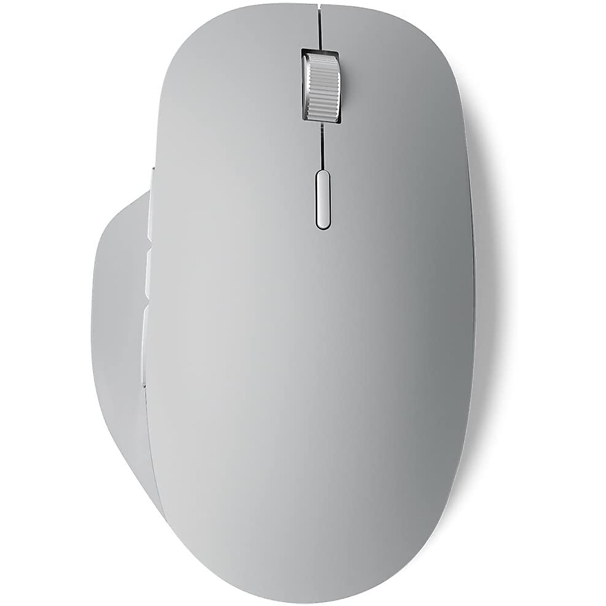 Microsoft Surface Precision Wireless Bluetooth Mouse with Cleaning Cloth - Bulk Packaging - Light Grey