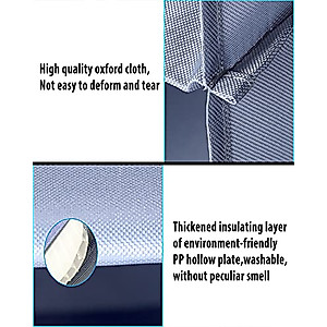 2 Packs Hanging Shoe Organizer with 4-Shelf, Sturdy Hanging Closet Organizer for Shoes, Clothes, Handbag, Foldable Hanging Closet Shelves ,Thickened Washable Oxford Fabric, 35.6"H* 12.2"W*11.8"D