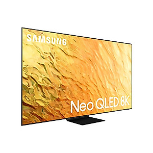 SAMSUNG QN85QN800BFXZA 85 Inch 8K QLED Quantum Mini LED HDR Smart TV with an Additional 2 Year Coverage (2022) (Used)