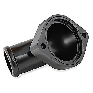 Mr Gasket 2670BK Water Neck Swivel 30 Degree Angle Black Finish Incl. Mounting Bolts/Gaskets Water Neck