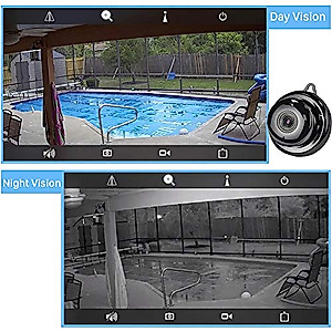 Mini cam Hidden Spy Small Camera with Audio, Home Surveillance Camera, Two-Way Voice and Video Call, 1080P IP HD Infrared Night Vision Motion Detection Reminder, for Home Car Indoor Outdoor Security