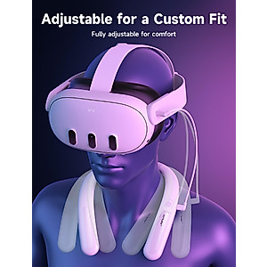 JSAUX Battery Pack for Meta Quest 3S/3/2, 10000mAh PD Fast Charger Battery Pack (Extra 4-6 H Playtime), VR Extend Power Accessories, Compatible with Oculus Quest 3, Meta Quest 2, Meta Quest 3S, etc.