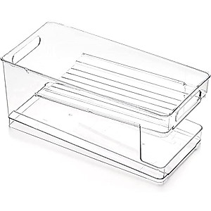 ROHAM Refrigerator Organizer Bins Pop Soda Can Dispenser Beverage Holder (12 Oz, 6 inch Wide)