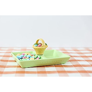 Nora Fleming Hand-Painted Mini: A Tisket, A Tasket (Basket with Eggs) A214