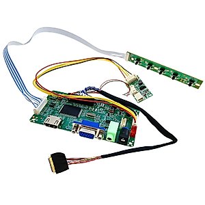 QAREQU LCD Controller for iPad 1 2 Panel 9.7" LTN097XL01 HDMI Input Driver Board