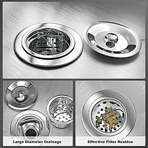 Stainless Steel Mop Sink Floor Mount Wash Station, Bathroom Kitchen Sink Mop Service Basin, Commercial Utility Sink Laundry Tub Slop Sink