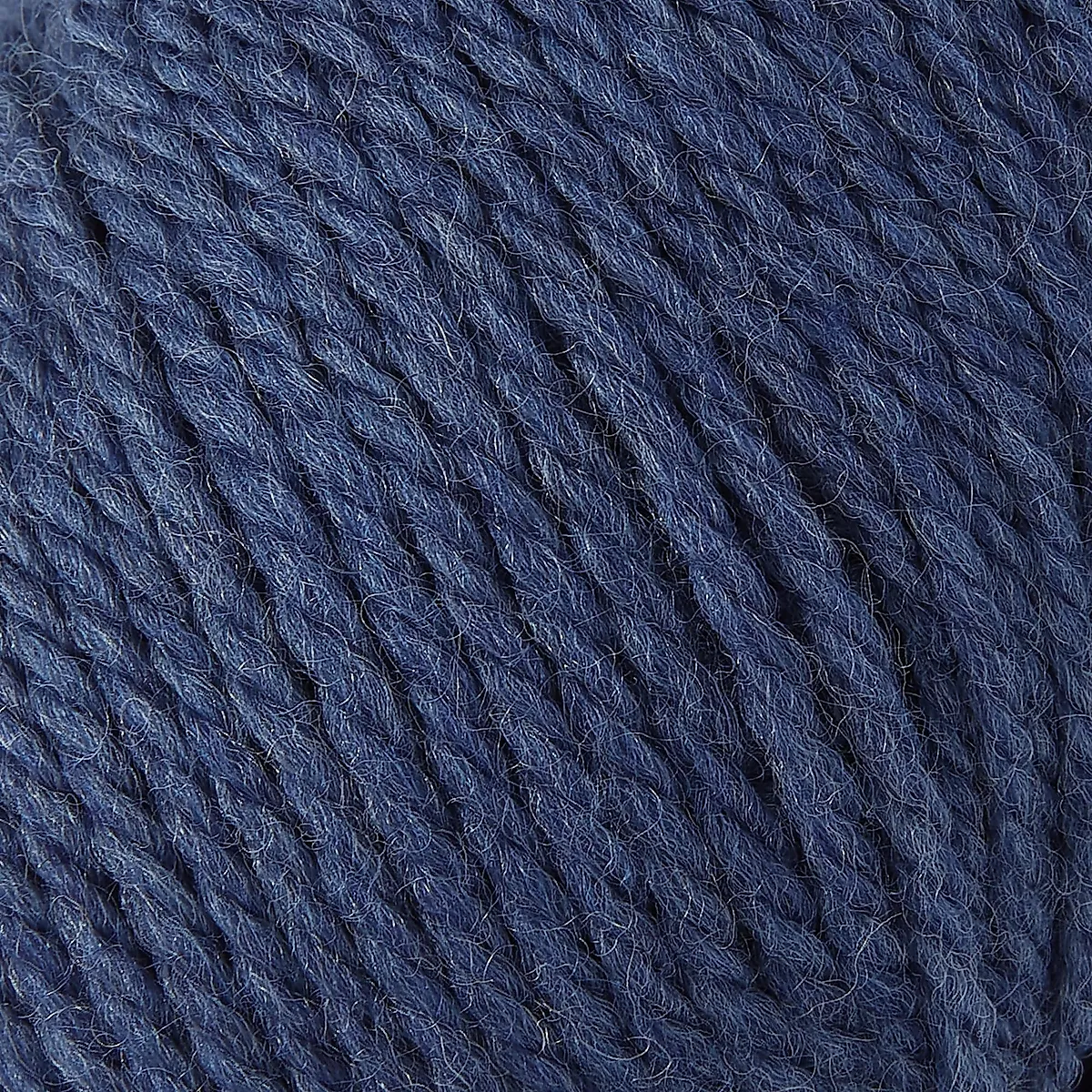 Gisimo 100% Merino Wool Yarn, 3-Ply Luxurious and Soft Yarn for Hand Knitting & Crocheting (Navy Blue, 1Ball)