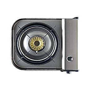 Iwatani 35FW Single-Burner Butane Portable Cooktop Indoor & Outdoor Cooking Stove Medium