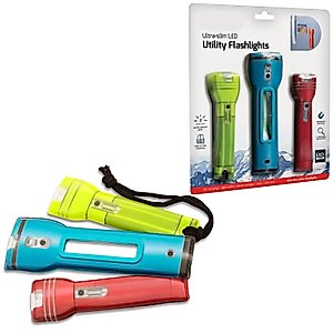 3 Pcs Led Flashlight 0.25 Inch Thin Flash Light, Flat Flashlight Set. Mini Torch Mini Flashlights For Kids. Handheld Flashlights For Camping, Small Flashlights Hurricane Supplies Travel Flashlight
