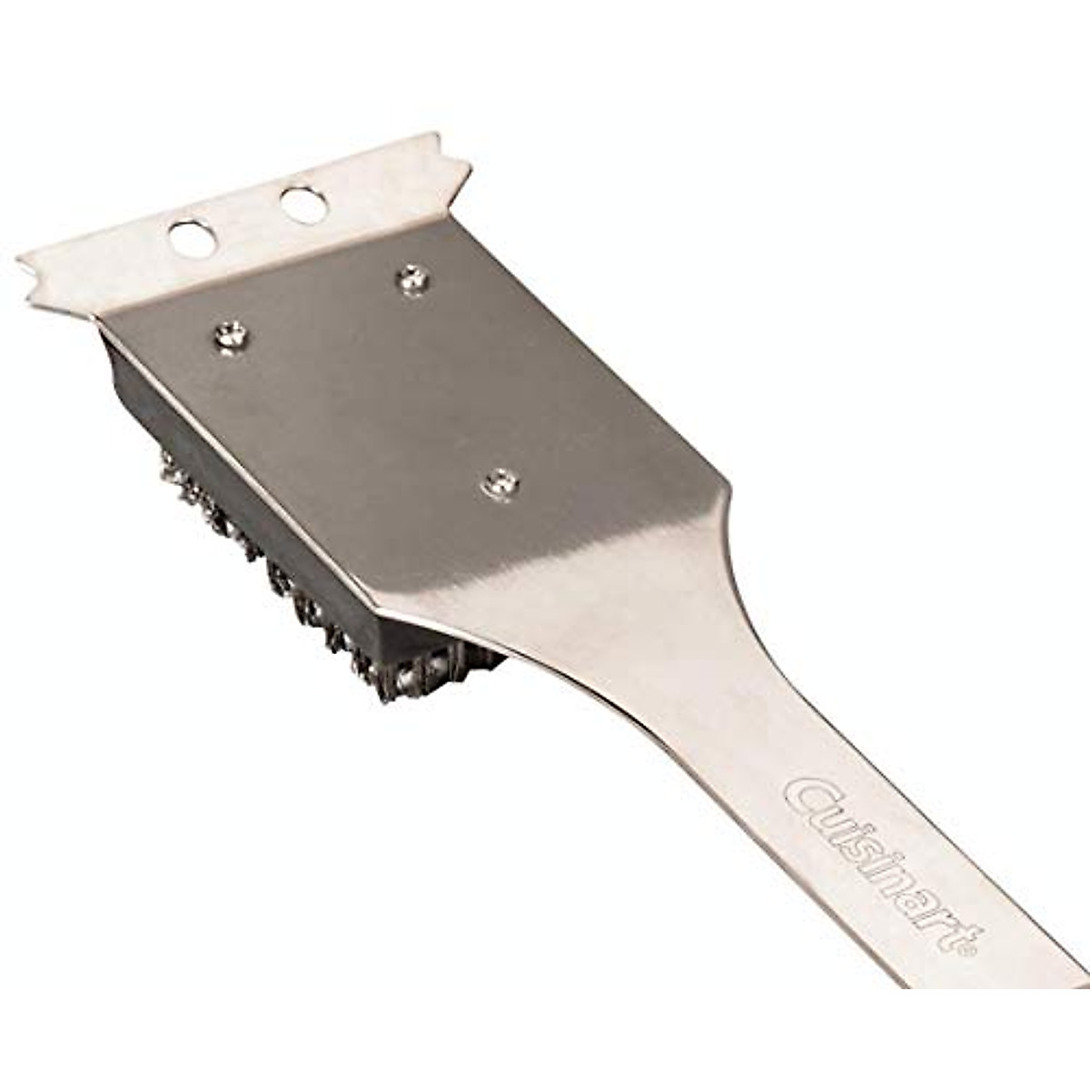 Cuisinart CCB-5014 BBQ Grill Cleaning Brush and Scraper, 16.5", Stainless Steel, 16. 5"