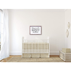 Generic The Day You Were Born Nursery Wall Art - Religious Wall Art | Nursery Prints | Quote Wall Art | Baby Boy Nursery | Baby Girl Nursery | Expecting Mom Gift 12x16 Brown