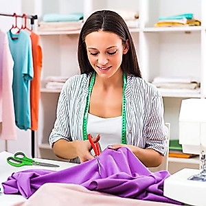 Scissors Bulk 30-Pack, All Purpose Scissors Stainless Steel Sharp Scissors for Office Home General Use Craft Supplies, High/Middle School Classroom Class Older Kids Scissor Set, Right/Left Handed