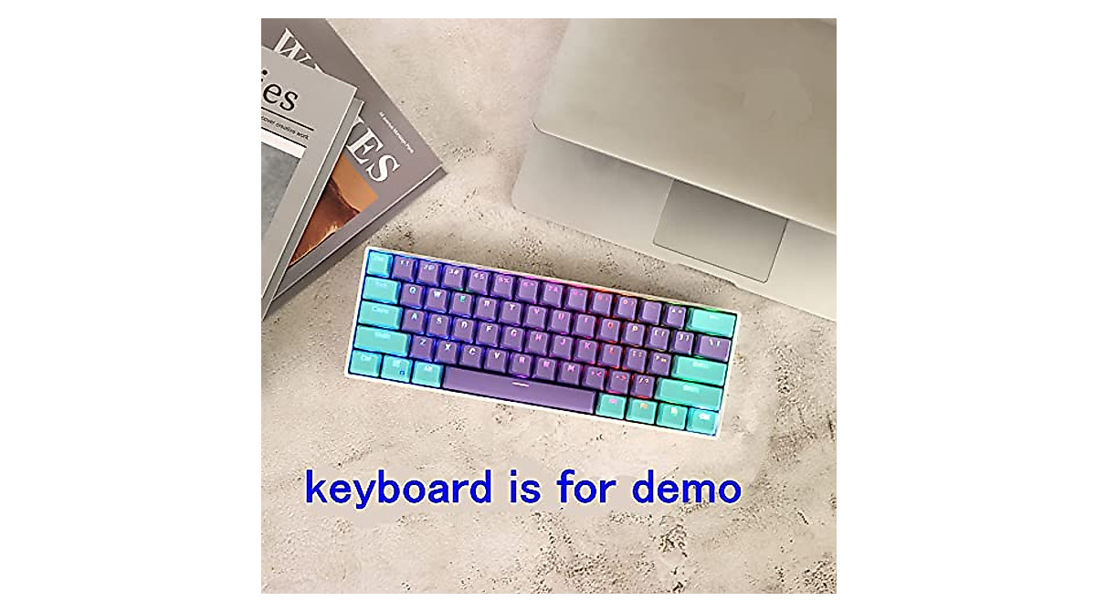 Mosptnspg 61 Key PBT Gaming Keycaps - High Quality