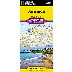 Jamaica Map (National Geographic Adventure Map, 3116)