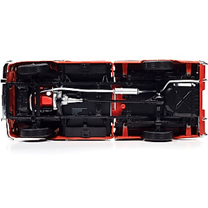 Auto World 1957 Chevy Cameo Pickup Truck Red and White 1/18 Diecast Model Car by Autoworld AW287