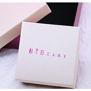 BiBeary Statement Earrings for Women Round Fashion Bohemian Pave Crystal Fashion Prom Party Pageant