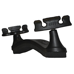 Everest EZ-3 Violin Shoulder Rest, 3/4 size - Black
