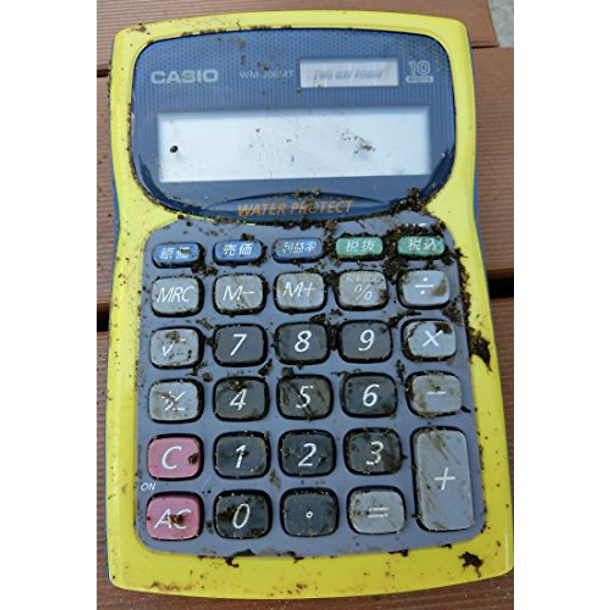 Casio mini calculator just type WM-200MT-YW-N Yellow (japan import)