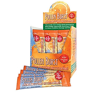 Youngevity ProJoba Pollen Burst™ - Clean Natural Energy Supplement w/Green Tea, Pollen Extract, GliSODin® - Increase Focus, Brain Boost, Endurance, Mental Clarity (30 Sticks)
