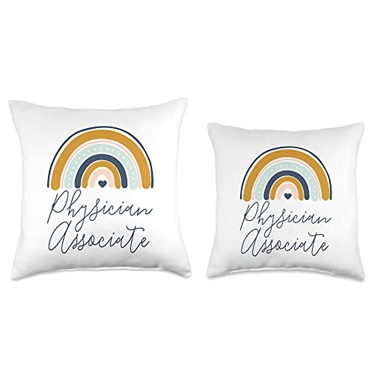 Best Grandma Ever Mother's Day Gifts For Nanny Physician Associate Doctor Assistant Grad PA School Women Throw Pillow, 16x16, Multicolor