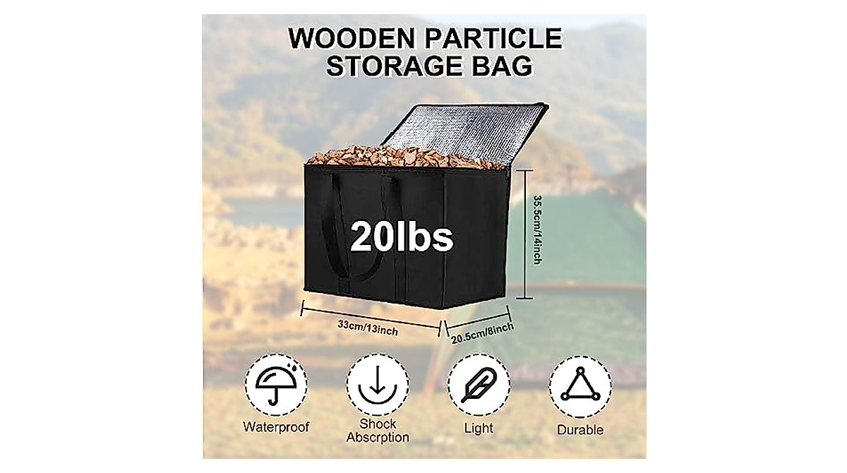 Durable 3-Pack Wood Pellet Storage Containers