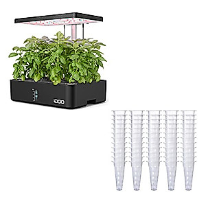 iDOO 12Pods Indoor Garden & 60pcs Baskets