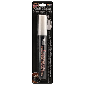 Uchida 483-C-0 Chisel Tip Bistro Window Chalk Marker, White
