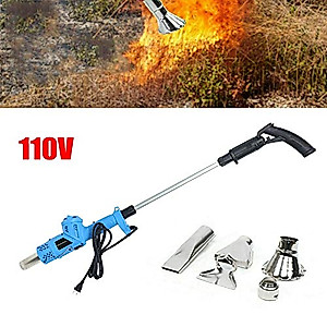 OUKANING Portable Electric Thermal Weeder 2000W Compact Weed Burner for Garden Weed Torch Maximum Temperature 650℃