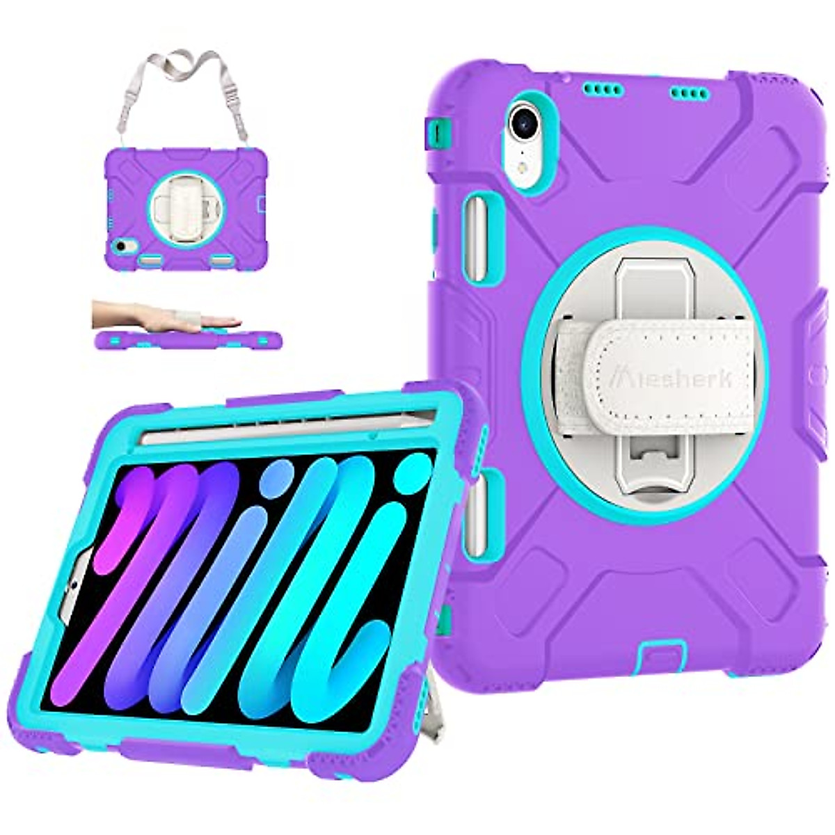 (Get 2) iPad Mini 6 8.3 Inch Black + iPad Mini 6 8.3 Inch Purple