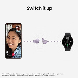 Samsung Galaxy Buds2 True Wireless Noise Cancelling Bluetooth Earbuds - Lavender (Renewed)