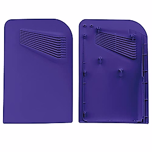 Disc Edition Face Plates with Cooling Vents Cover Skins Shell Panels for PS5 Console, PlayStation 5 Accessories Faceplate Protective Shell Replacement Plate (Disc Galactic Purple)