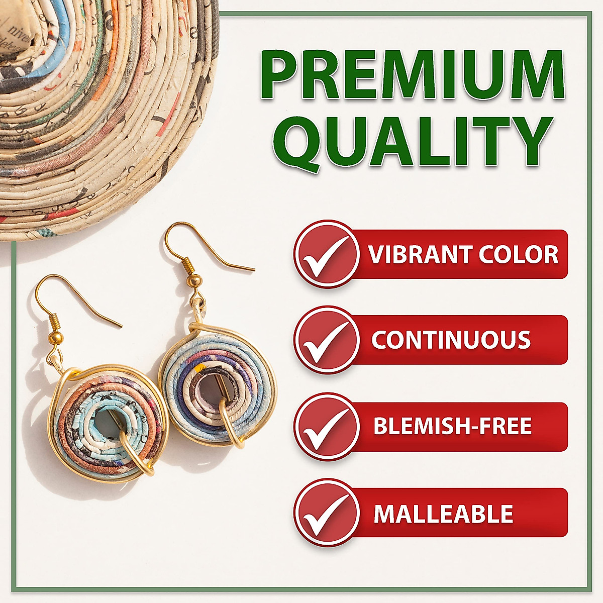 Mandala Crafts 14 Gauge Anodized Aluminum Craft Wire for Jewelry Making - 60 FT Colored Flexible Silver Wire - Bendable for Bonsai Armature Crafting Sculpting