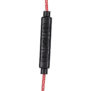 Qinlorgo Audio Extend Cord, Stable Signal Smooth Ergonomic Strong Corrosion Resistance Headphone Audio Cable for CKR90 CKR100 LS50 LS70 for E50 E70 LS200 LS300 LS400