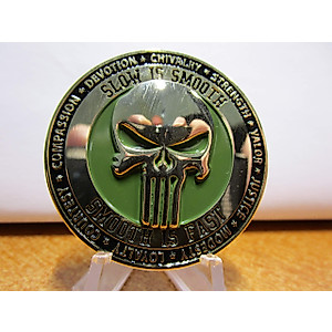 Central New Hampshire Police Special Operations Unit Punisher Challenge Coin