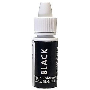 Black Epoxy Pigment (Colorant, Dye, Tint) 6cc (0.2 oz.)
