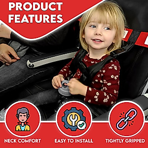 Child Airplane Safety Travel Harness, Upgraded with Metal Buckle, The Safety Restraint System Will Protect Your Child from The unsuspected. - Airplane Kid Travel Accessories for Aviation Travel Use