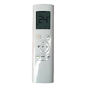 Replacement for Midea Air Conditioner Remote Control Model Number RG58B/BGEF RG58B1/BGEF RG58E2/BGEF RG58E3/BGEF RG58E4/BGEF RG58A/BGEF RG58H/BGCE RG58B/BGEU1