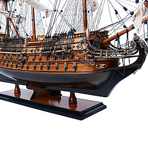 Old Modern Handicrafts San Felipe Medium Wooden Model Ship, Multi