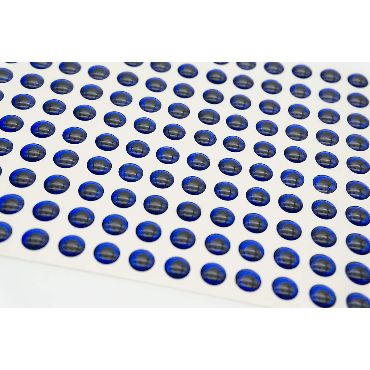 500pcs 3mm Blue 3D Holographic Fishing Lure Eyes 3D Lure Eye 3D Soft Eye 3D Holographic Lure Eye Fly Tying, Jigs, Crafts