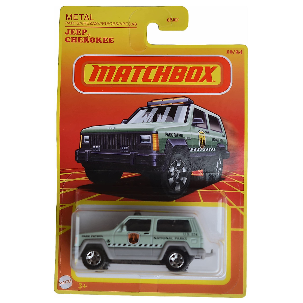 Matchbox Jeeps Cherokee, [Park Patrol] 10/24