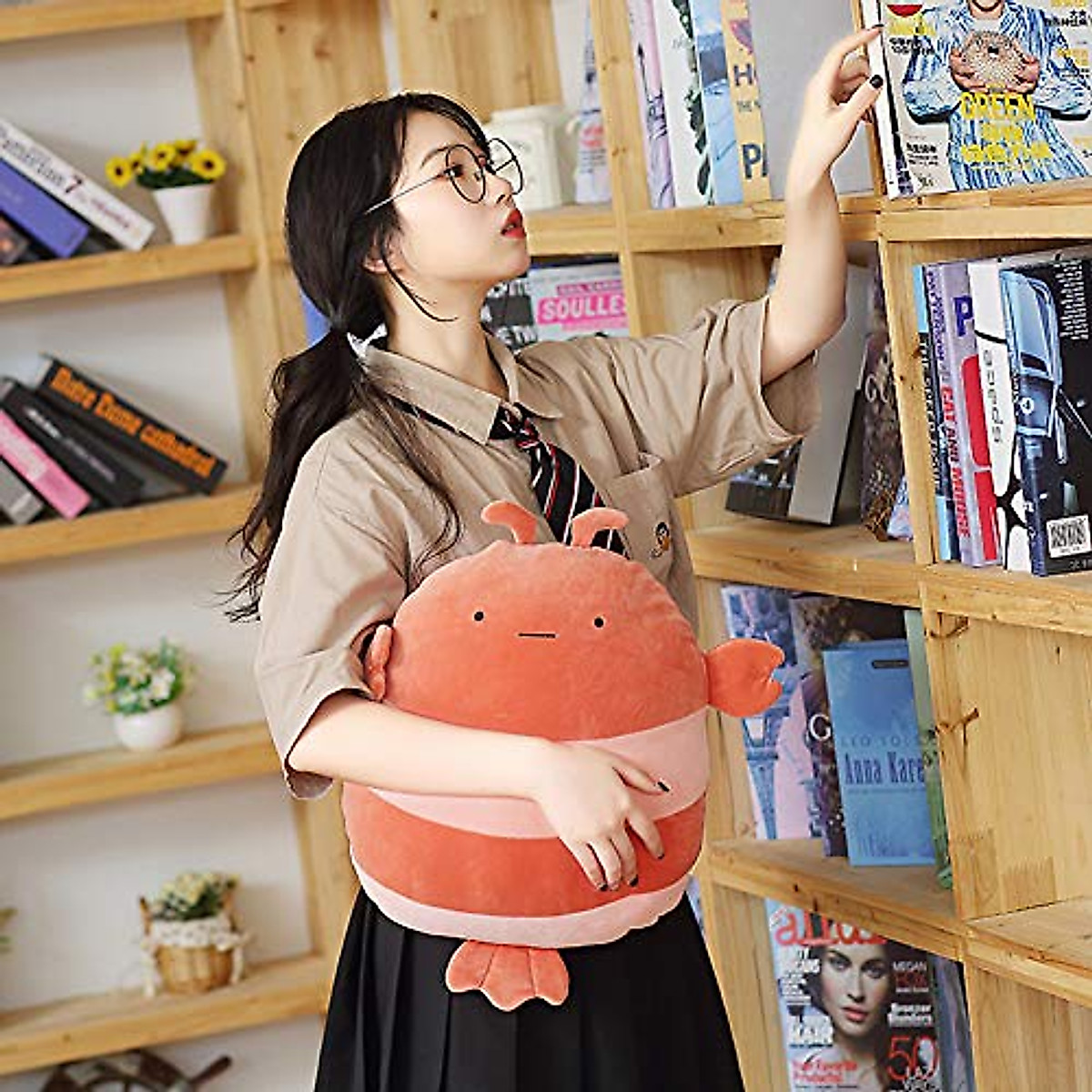 hitoshe Penguin Plush Pillow, Soft Penguin Stuffed Animal Hugging Pillow Toy Gifts for Birthday, Valentine, Christmas, 16inch