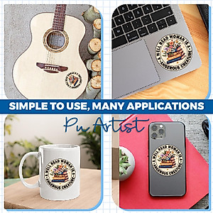 Feminist Sticker Feminism A Well Read Woman is A Dangerous Creature V1 Vinyl Die Cut Sticker for Car Laptop Phone Water Bottle Guitar Helmet Gift Idea Merchandise Decor Decal Stuff