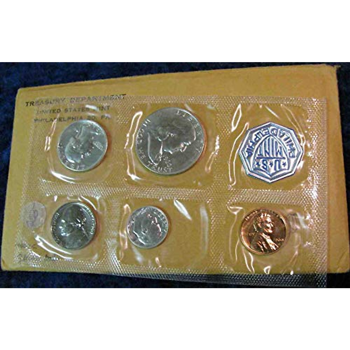 1960 P Proof US Mint Proof Set Original Government Packaging Proof
