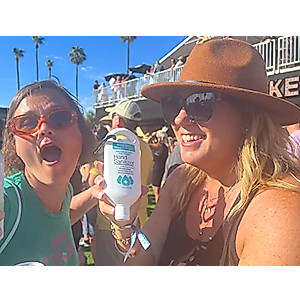 Sunscreen Flask - Set of 2 XL Flasks for Liquor Disguise Each Hidden Flask Conceals 12oz to Smuggle Your Booze Anywhere with a Funny Flask from Classy Wino - Always Drink Responsibly